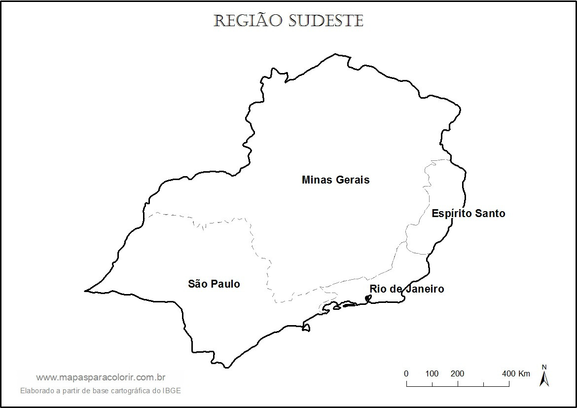 Mapa Regiao Sudeste Para Colorir - REVOEDUCA Mapa Regiao Sudeste Para Colorir - REVOEDUCA